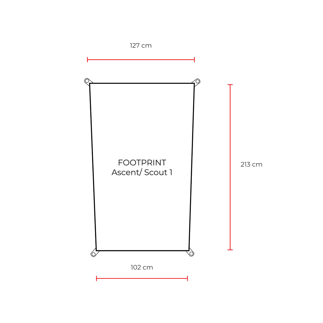 Footprint for Ascent/Scout 1 – Tight Lines